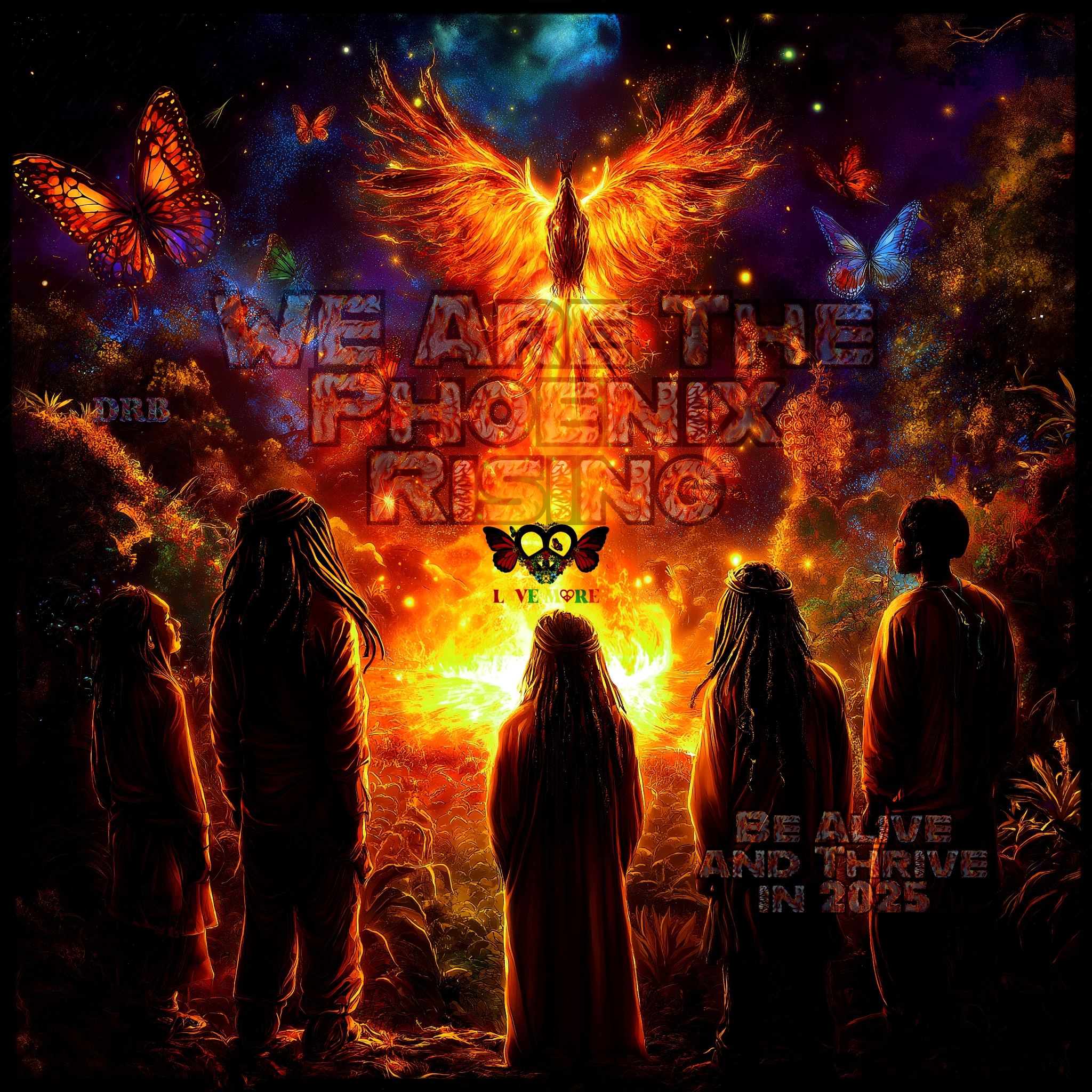 Our Phoenix Is Rising: Be Alive and Thrive in 2025 – We Love More Dr.Bruce