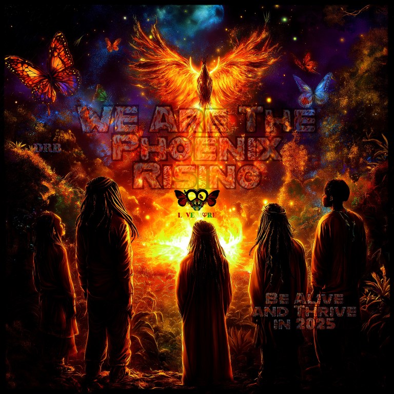 Our Phoenix Is Rising: Be Alive and Thrive in 2025 – We Love More Dr.Bruce
